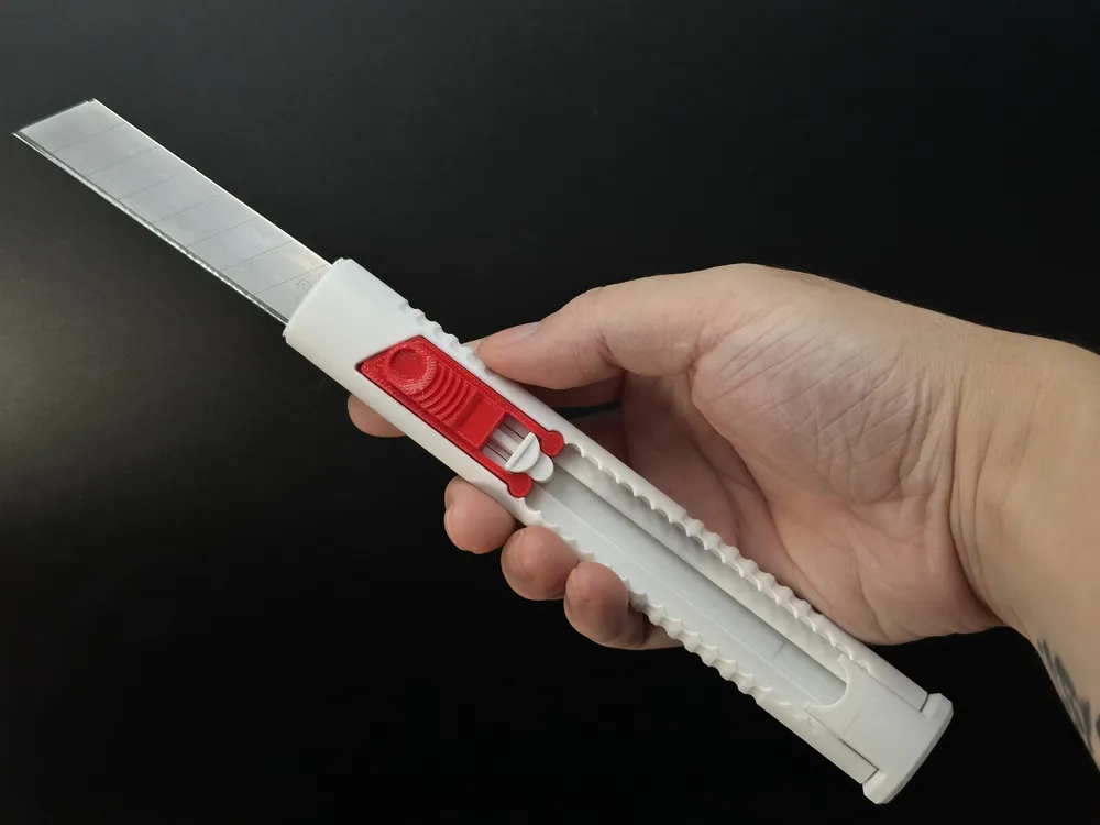 Blade Holder Compatible with 18mm Utility Blades - Free 3D Print Model ...