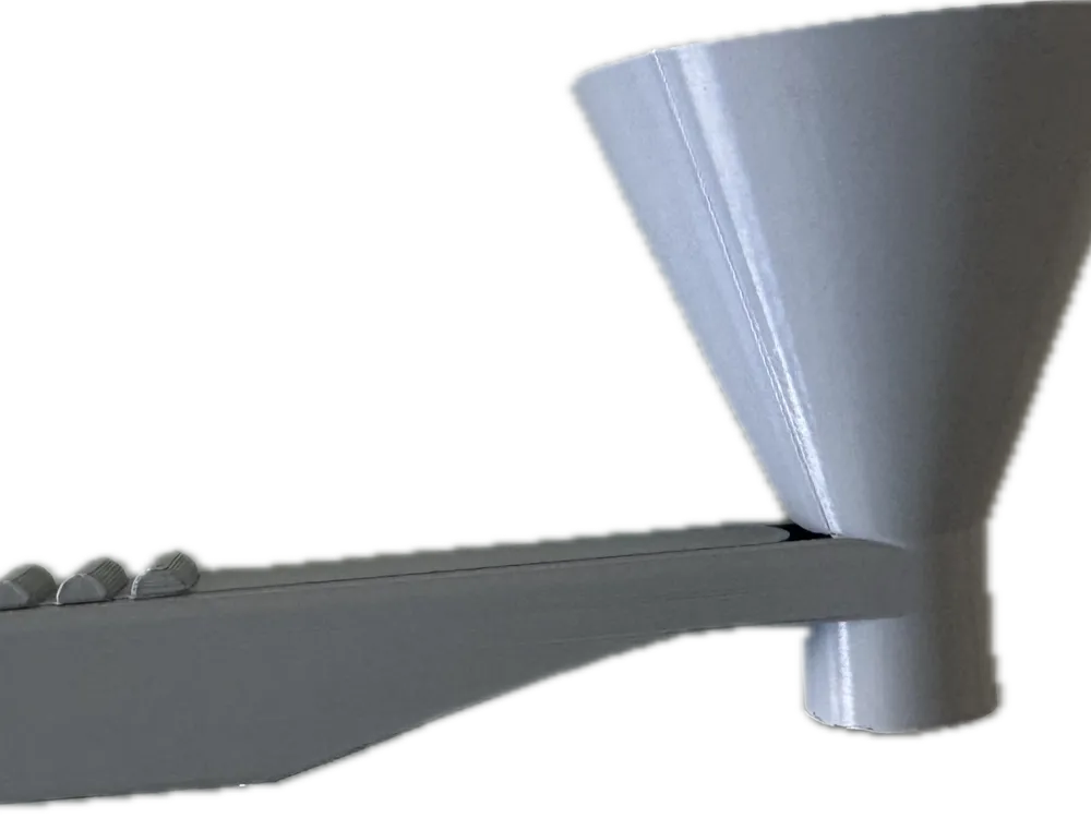 Slide-Gate Funnel for Silica & Dry Solids by ronan.moraes MakerWorld ...