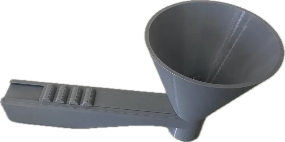 Slide-Gate Funnel for Silica & Dry Solids by ronan.moraes MakerWorld ...