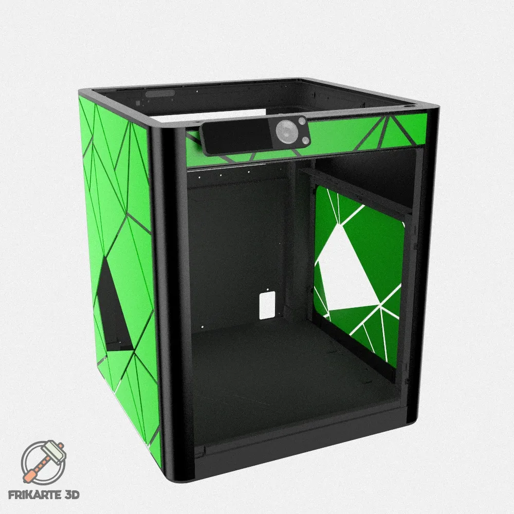 Bambu Lab P1P Triangles Modplate Remixed by Frikarte3D - MakerWorld