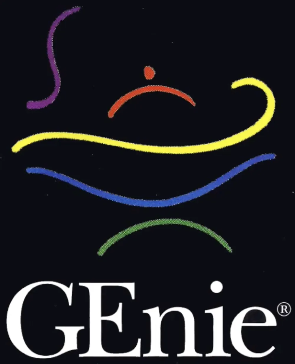 GEnie Online Service - Vintage Computer Logo - Free 3D Print Model ...