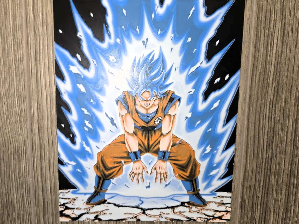 Dragon Ball SSJ Blue Goku – Masterful Hueforge by NeXuS-PoWeR ...