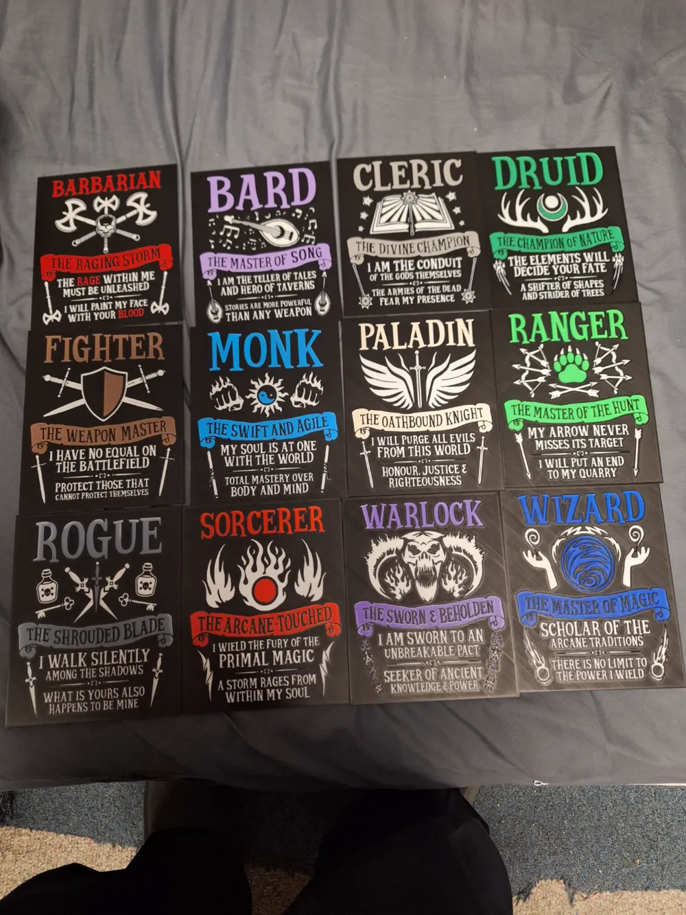 D&D Class Plaque AMS by mlupien MakerWorld: Download Free 3D Models