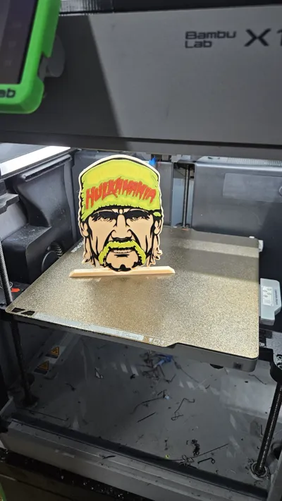 Hulk Hogan Table Stand by 5kyrunn3r - MakerWorld