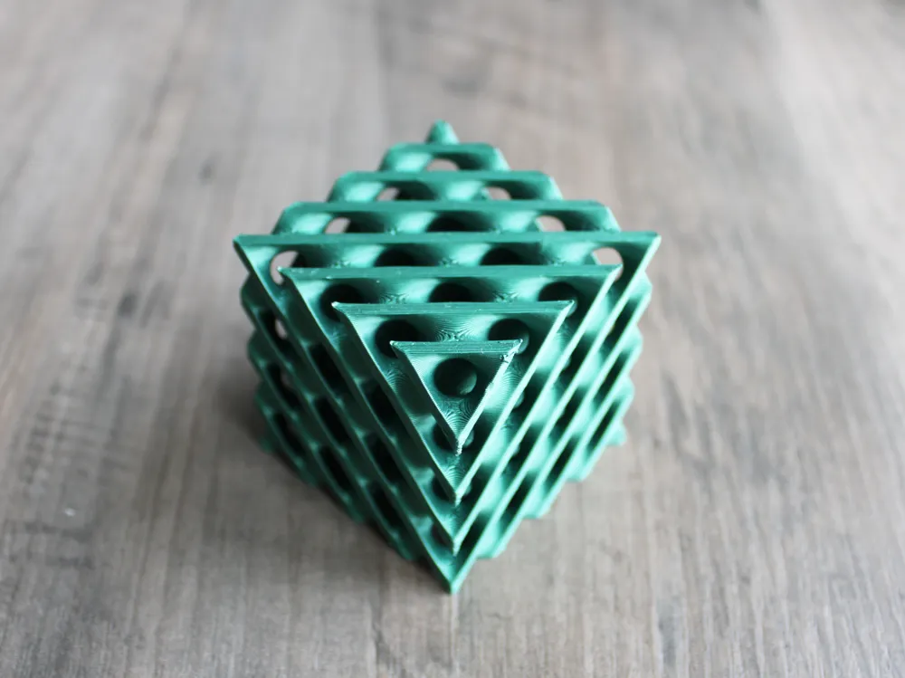 Geometric Lattice Cubes – Gyroid / Rhombus / IWP - Free 3D Print Model ...
