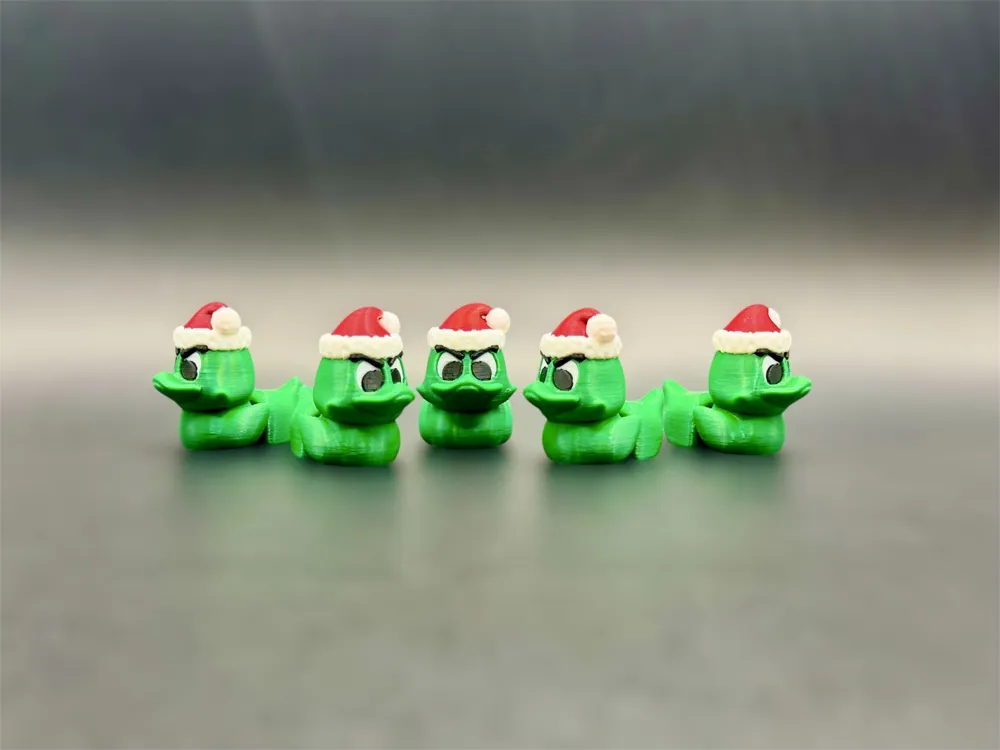 Grinch Duck Flexi - Free 3D Print Model - MakerWorld