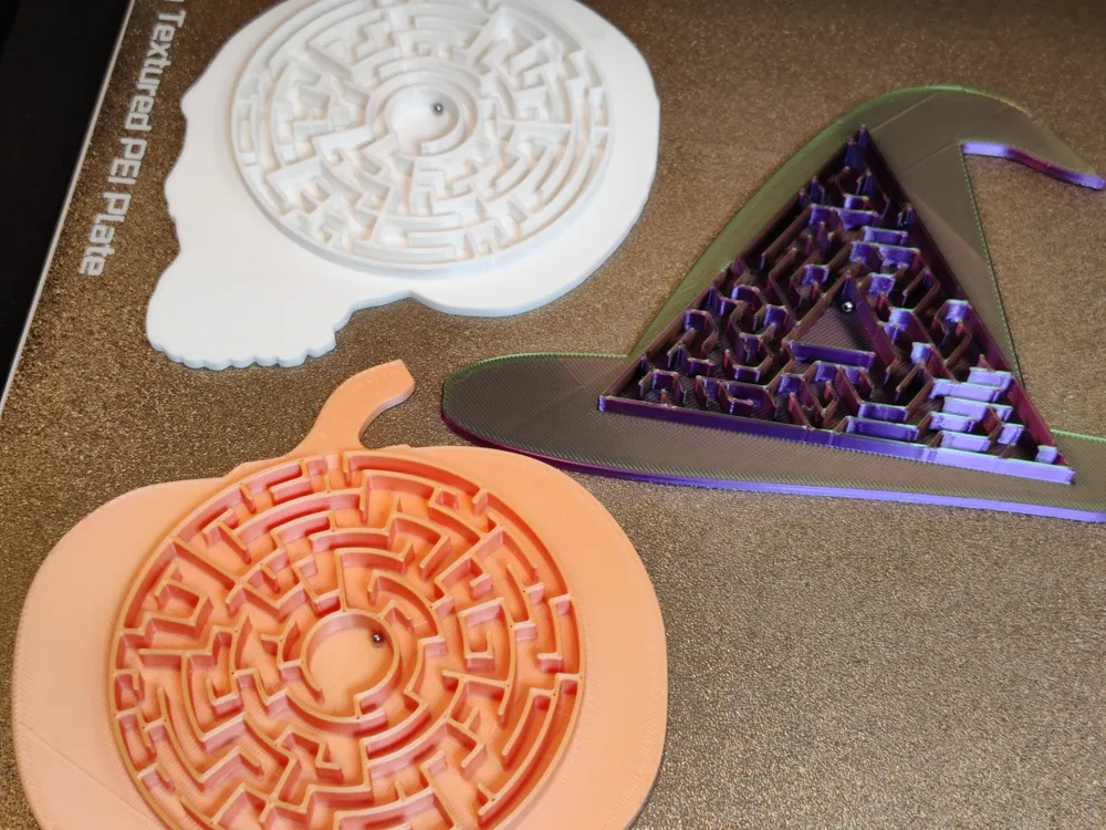 Halloween Mazes by Bea Res - MakerWorld