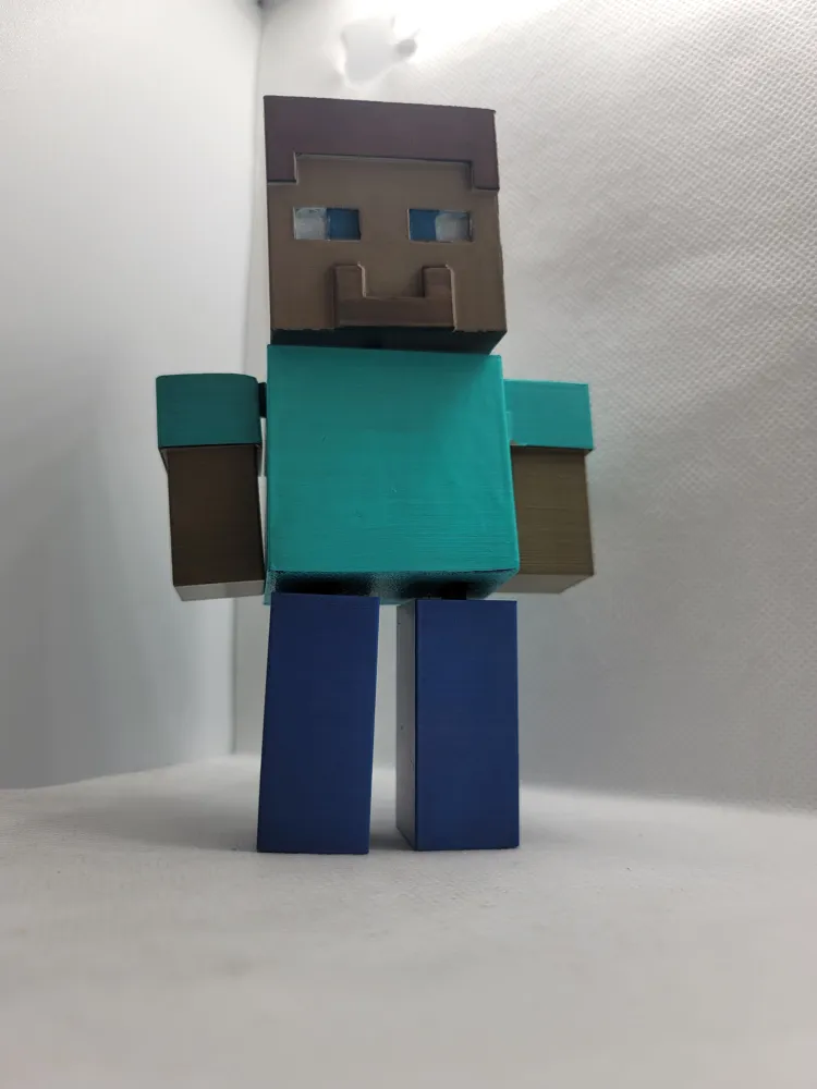 Minecraft Steve - Free 3D Print Model - MakerWorld