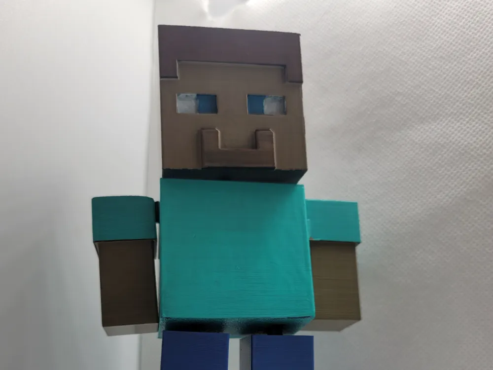 Minecraft Steve - Free 3D Print Model - MakerWorld