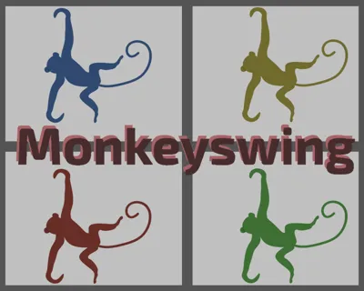 Swinging Monkey 2D (detailed) by Chipotle - MakerWorld