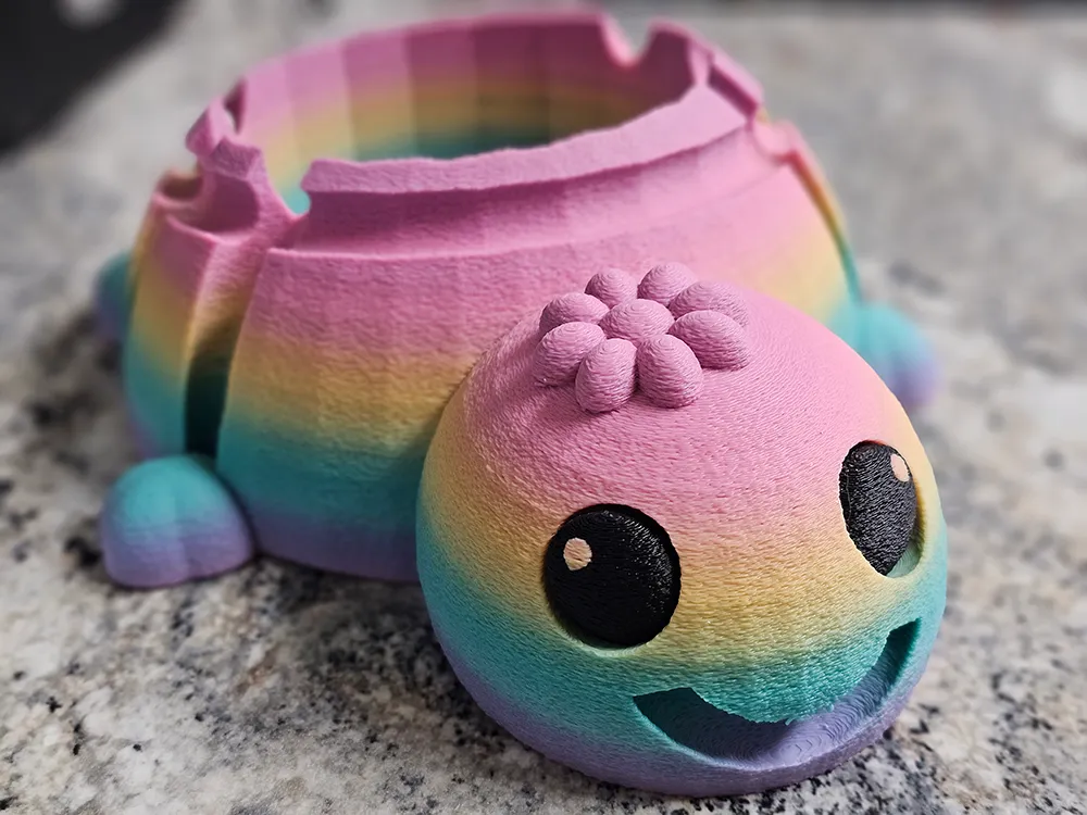 Super Cute Turtle Planter by antje - MakerWorld