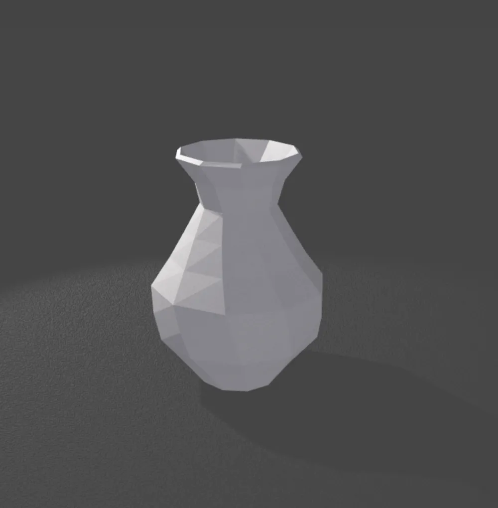Spiral Low Poly Vase by PRO_3D MakerWorld: Download Free 3D Models