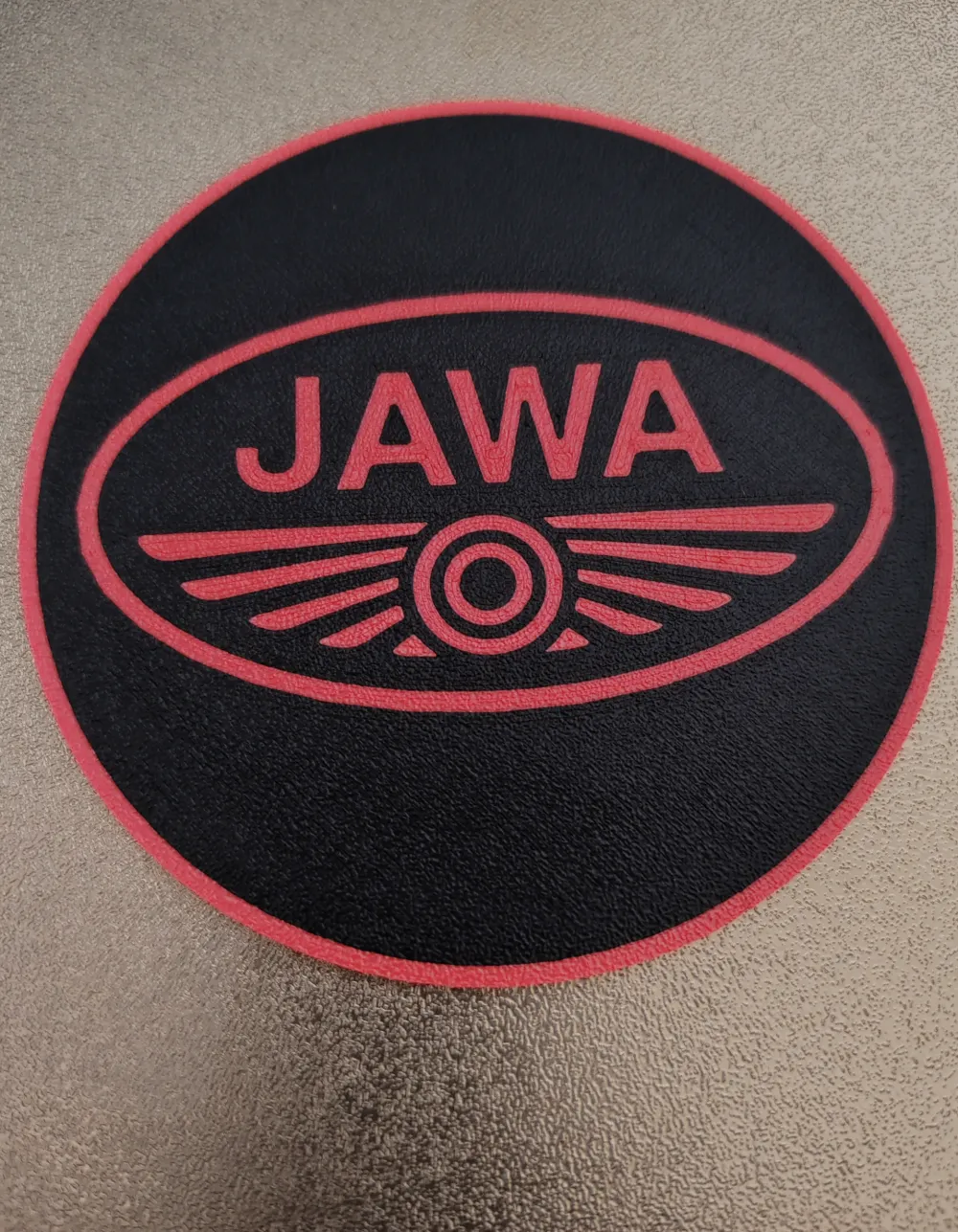 Jawa coster old logo by prokyno - MakerWorld