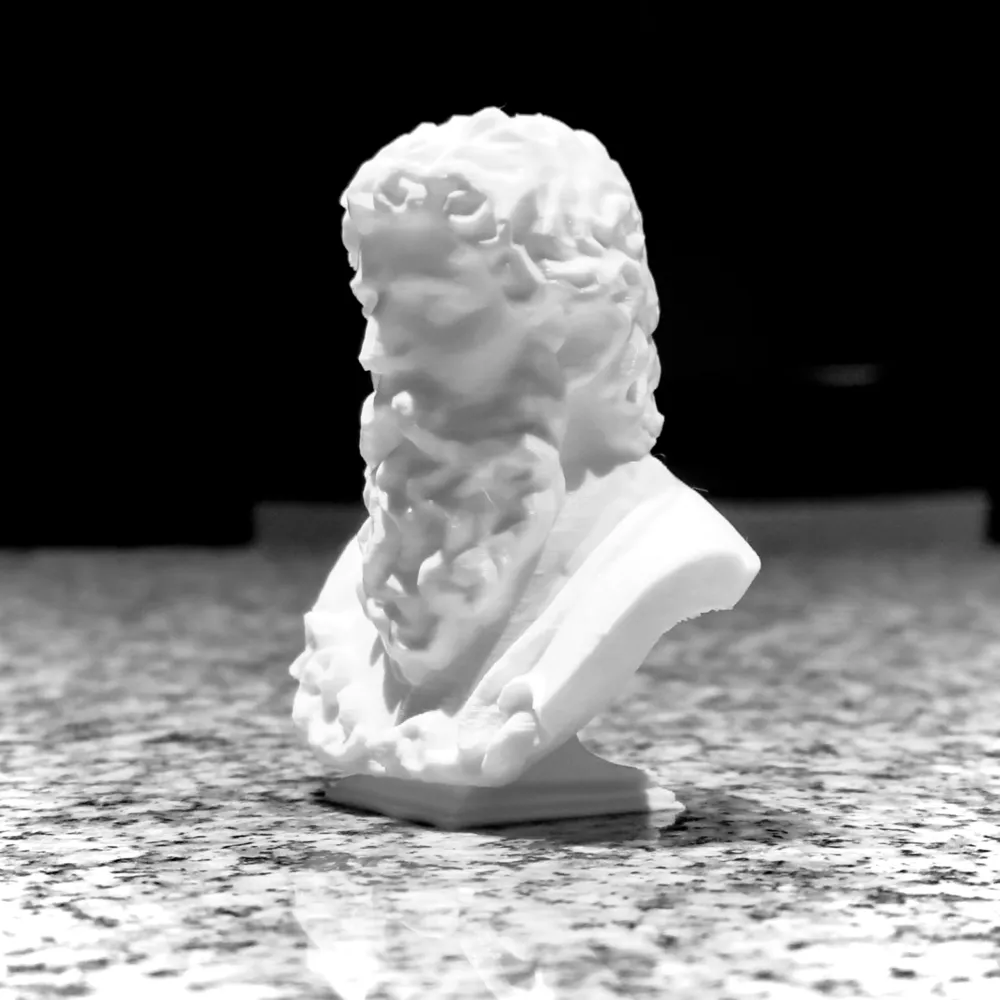 Greek God Poseidon Bust by Exponant - MakerWorld