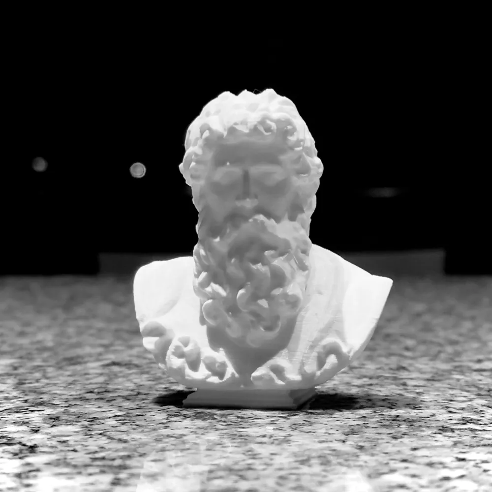 Greek God Poseidon Bust - Free 3D Print Model - MakerWorld
