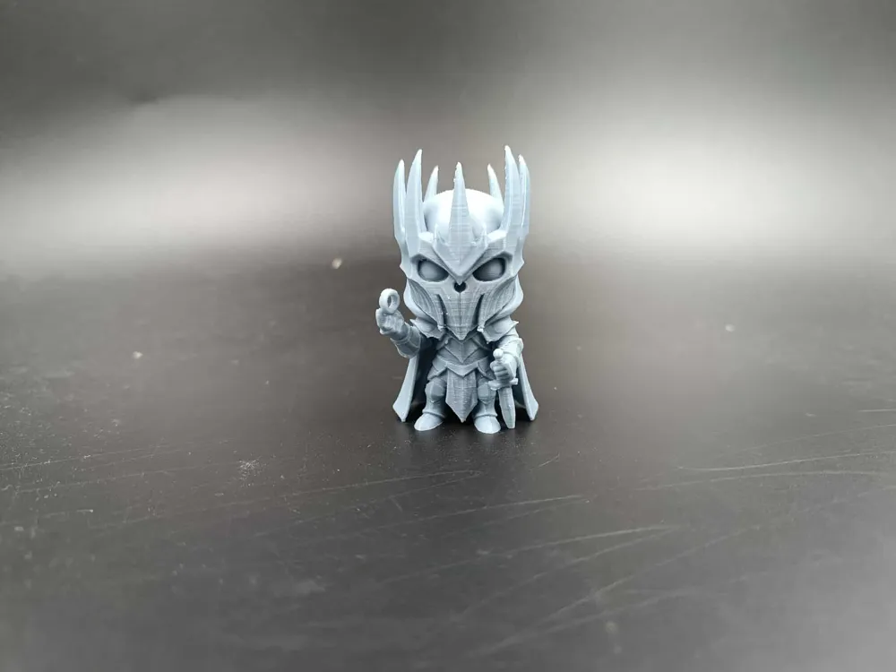 Chibi Sauron - Lord of the Rings - J.R.R. Tolkien by drakeforge3d ...