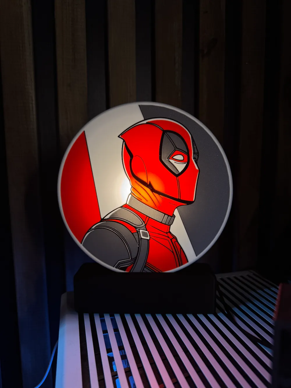 Deadpool Marvel - Bambu Light box/wall art - Quick - Free 3D Print ...