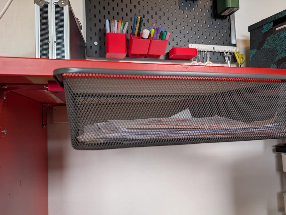 Ikea Trofast rails for under-desk mounting by Desert Cruiser MakerWorld ...