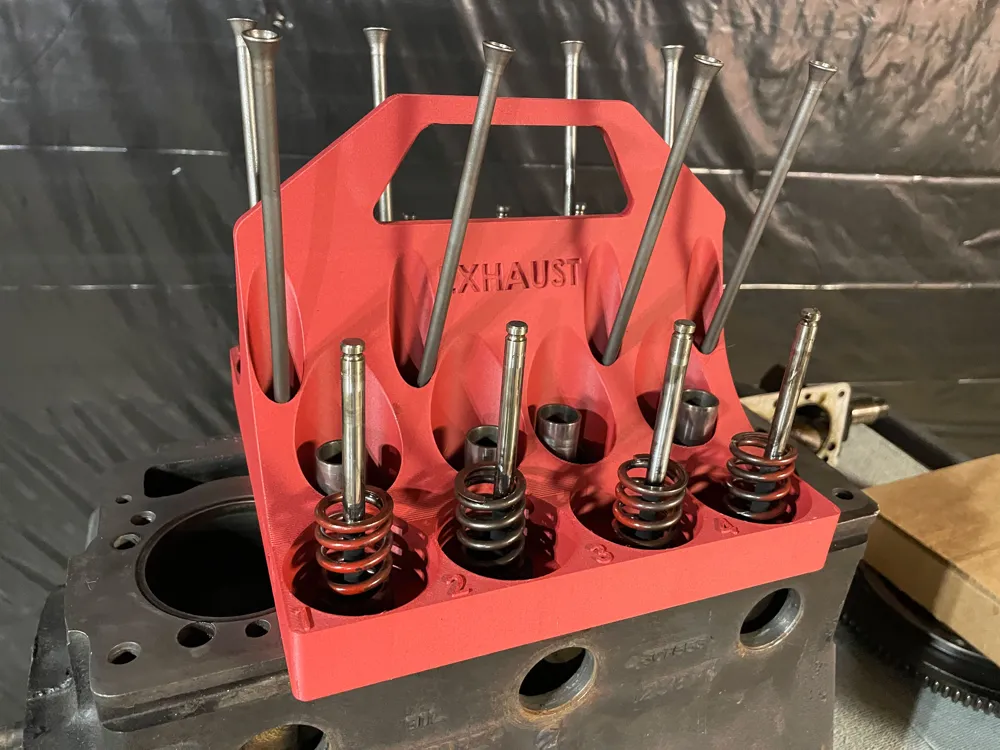 Valvetrain Organizer - 8 valve (4 cylinder) - Free 3D Print Model ...