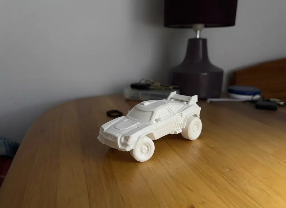Futuristic Rally Car Mini Model - Free 3D Print Model - MakerWorld