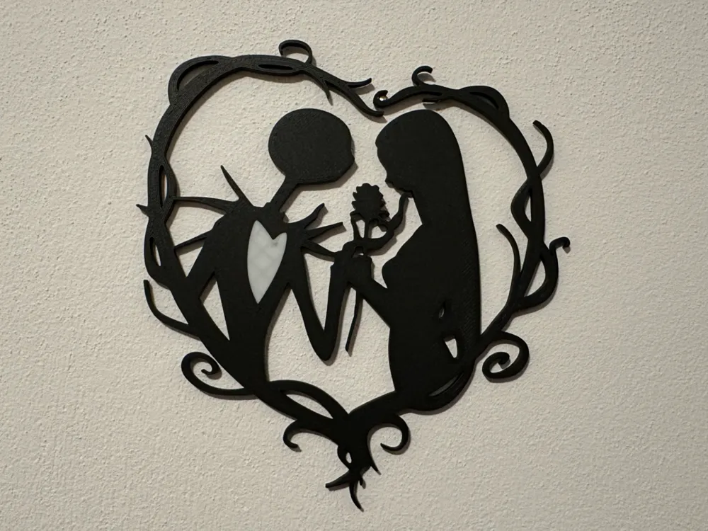 Halloween - Jack Skellington and Sally love by Ondra7 MakerWorld ...