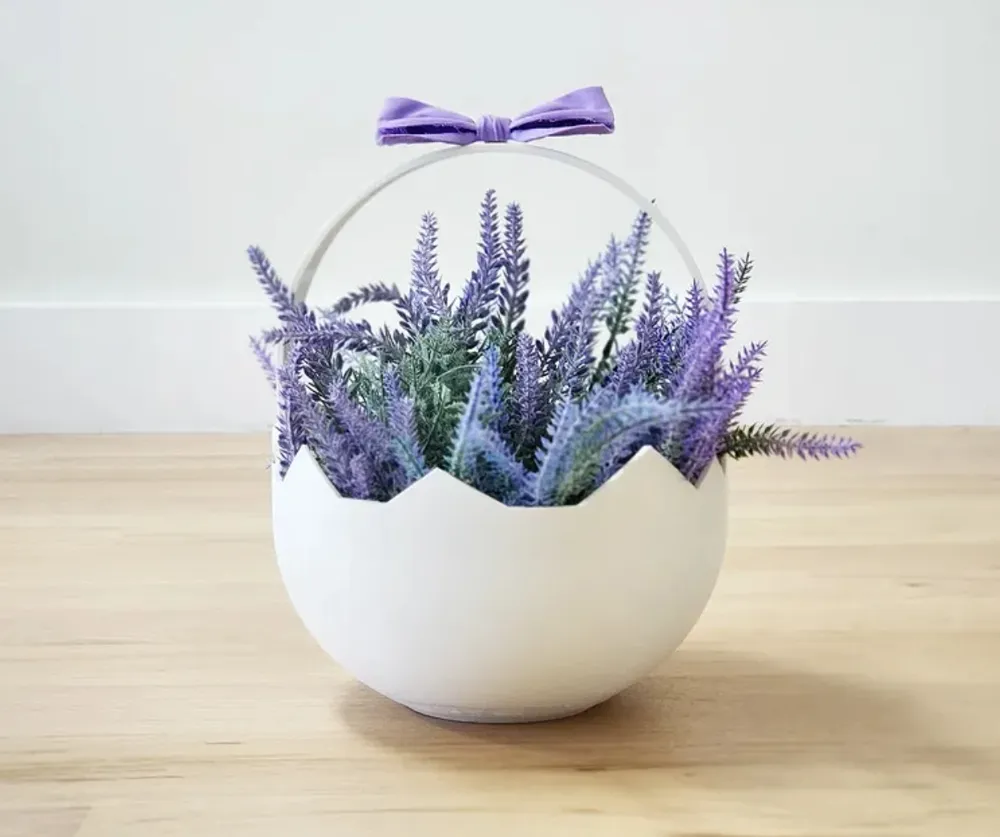 Easter Basket - Eggs included - Free 3D Print Model - MakerWorld