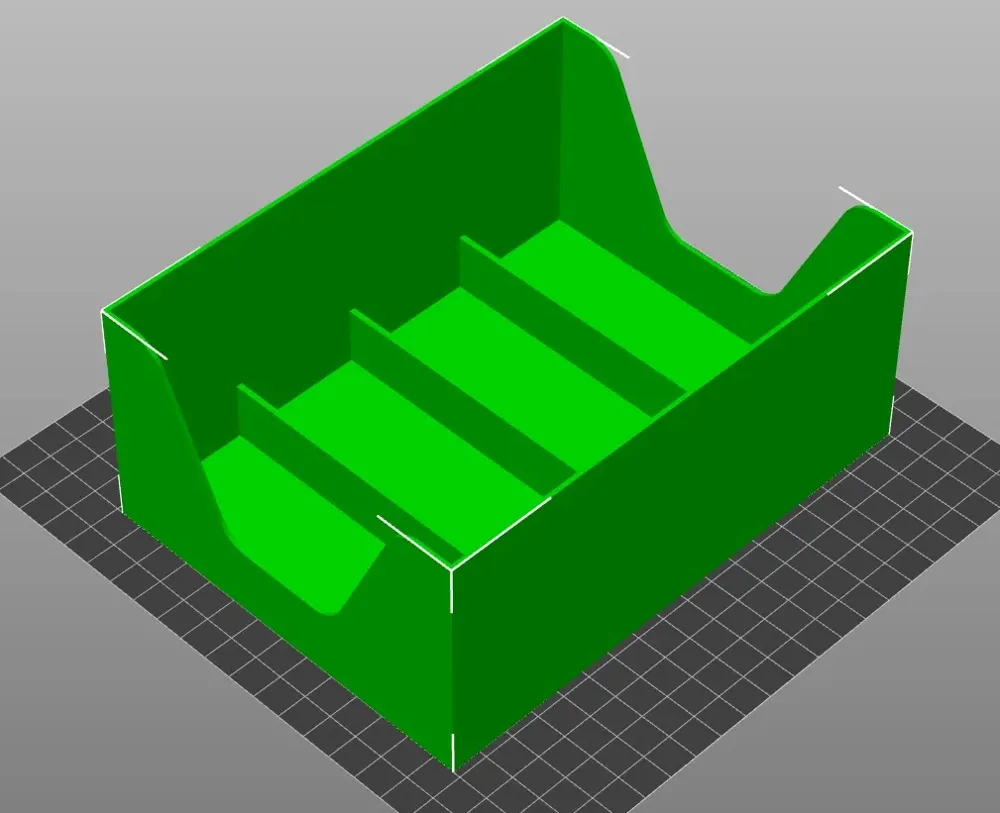 Baking Spice Box. Kitchen Packet Organizer. - Free 3D Print Model ...