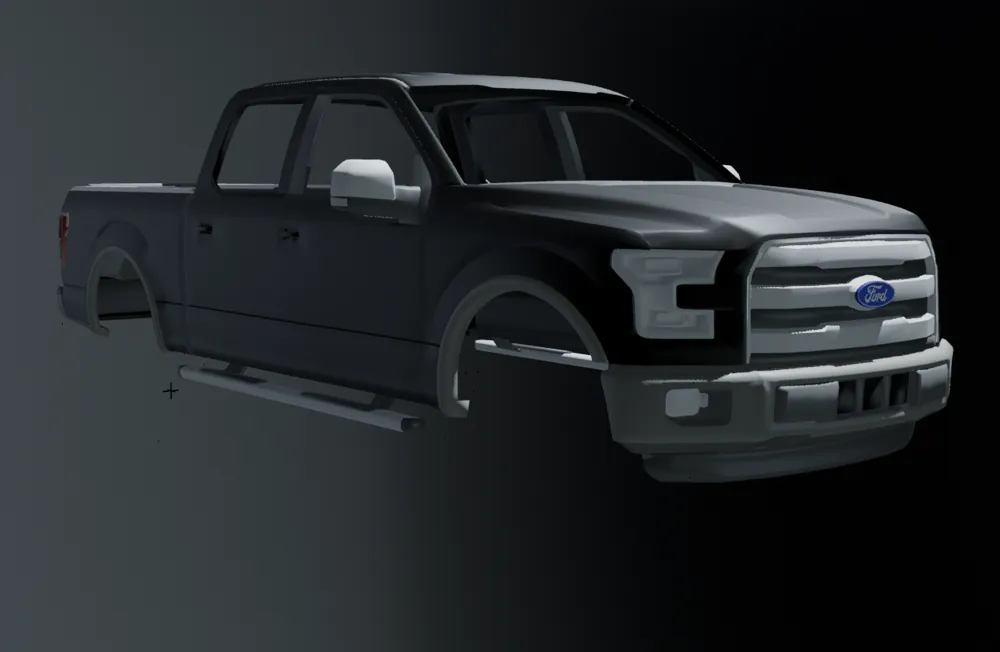 2015 f150 crew cab rc shell by jebuz MakerWorld: Download Free 3D Models