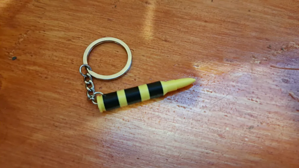 Rust explosive ammo keychain by DoteroEntusiasta - MakerWorld