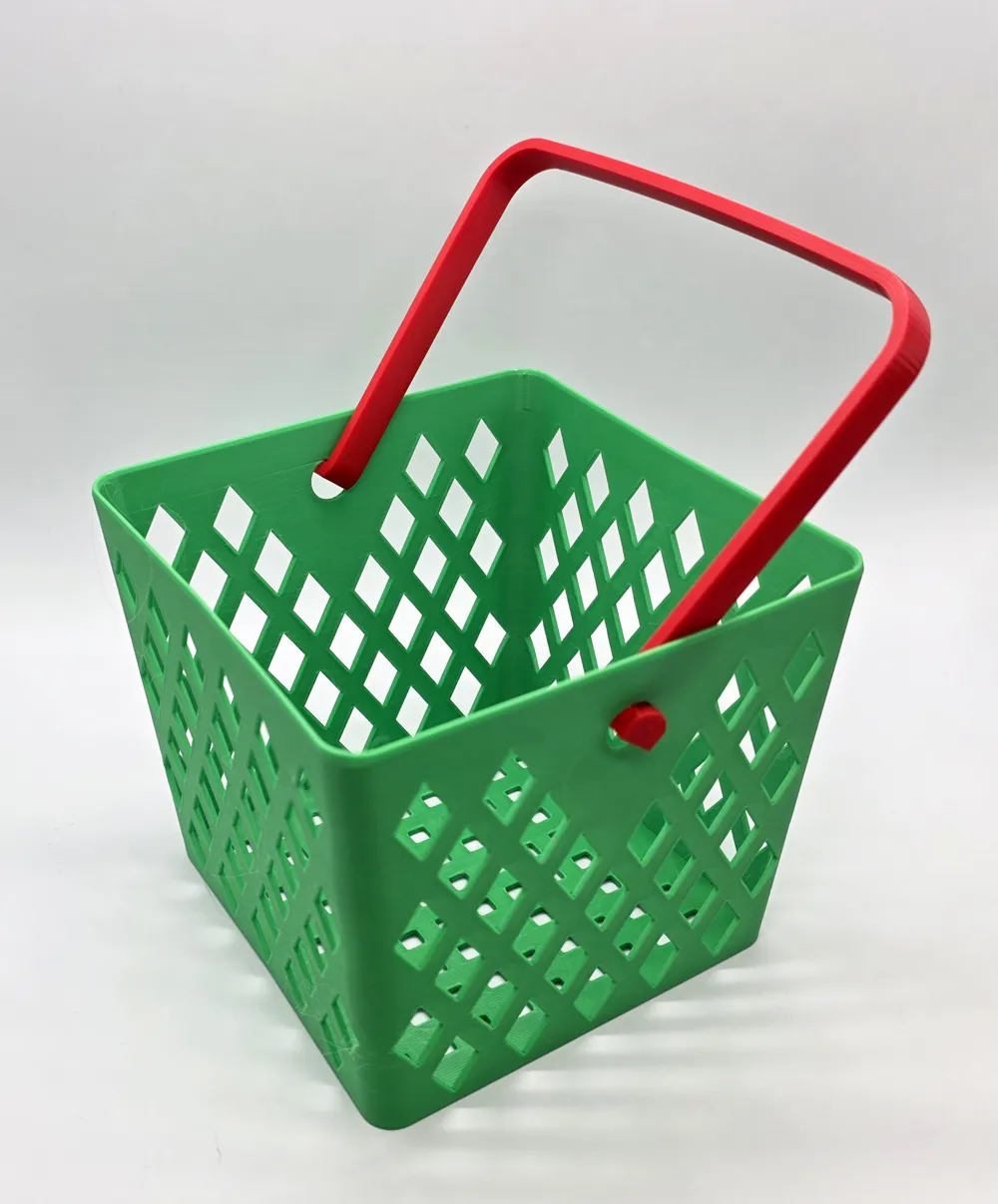 Berry Basket with Handle - No Supports by Triple G Workshop MakerWorld ...