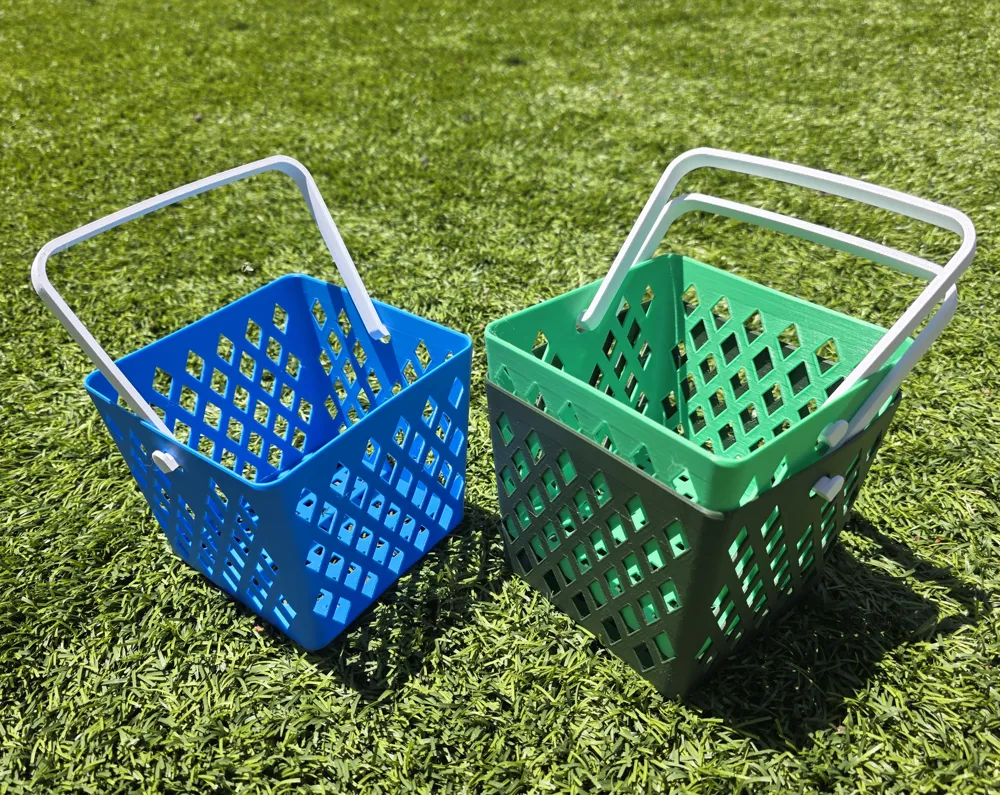Berry Basket with Handle - No Supports by Triple G Workshop MakerWorld ...