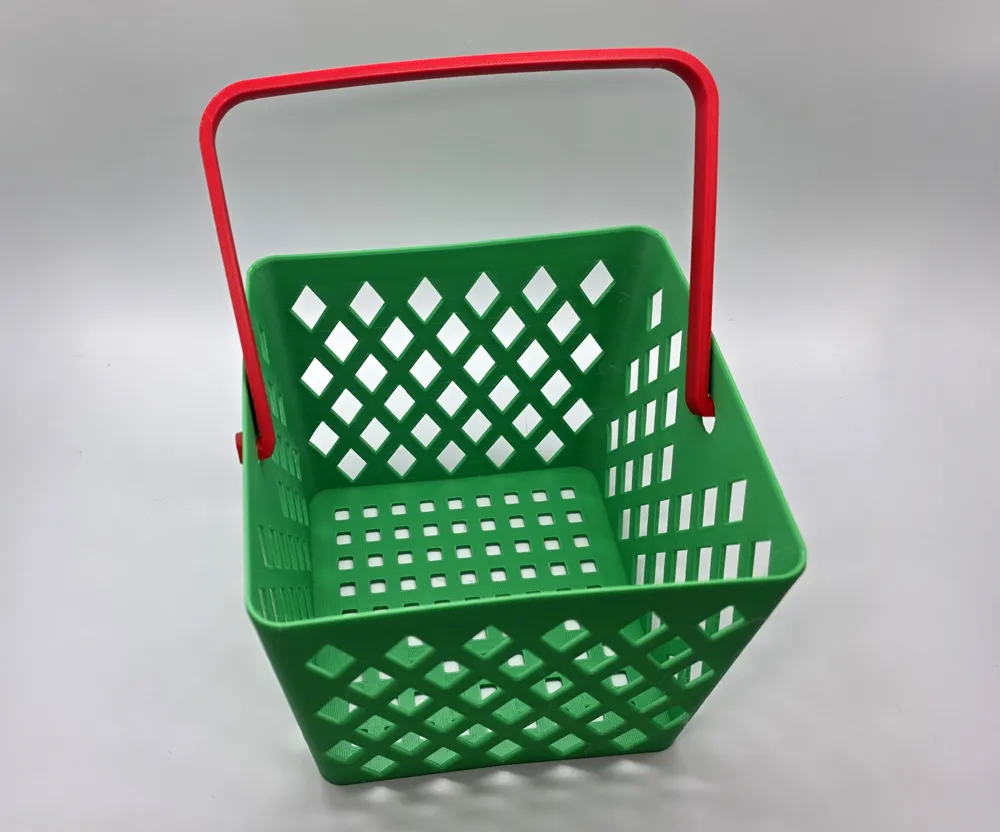 Berry Basket with Handle - No Supports by Triple G Workshop MakerWorld ...