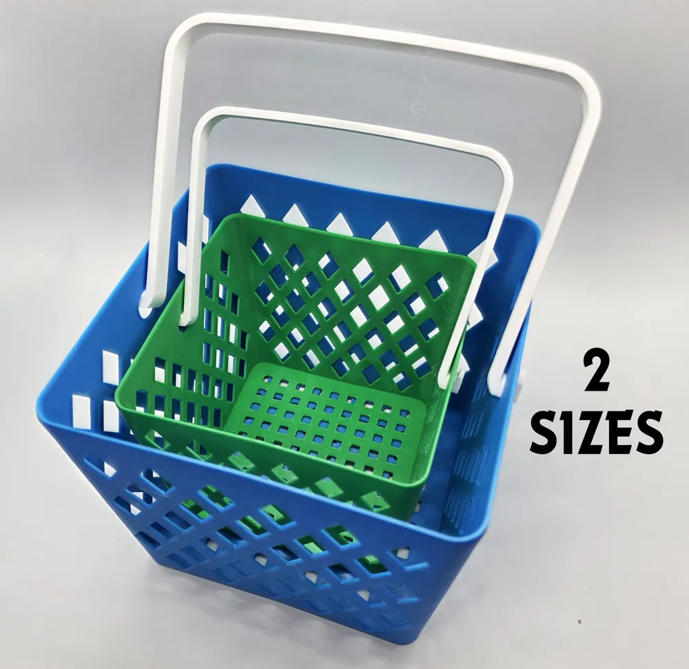 Berry Basket with Handle - No Supports by Triple G Workshop MakerWorld ...