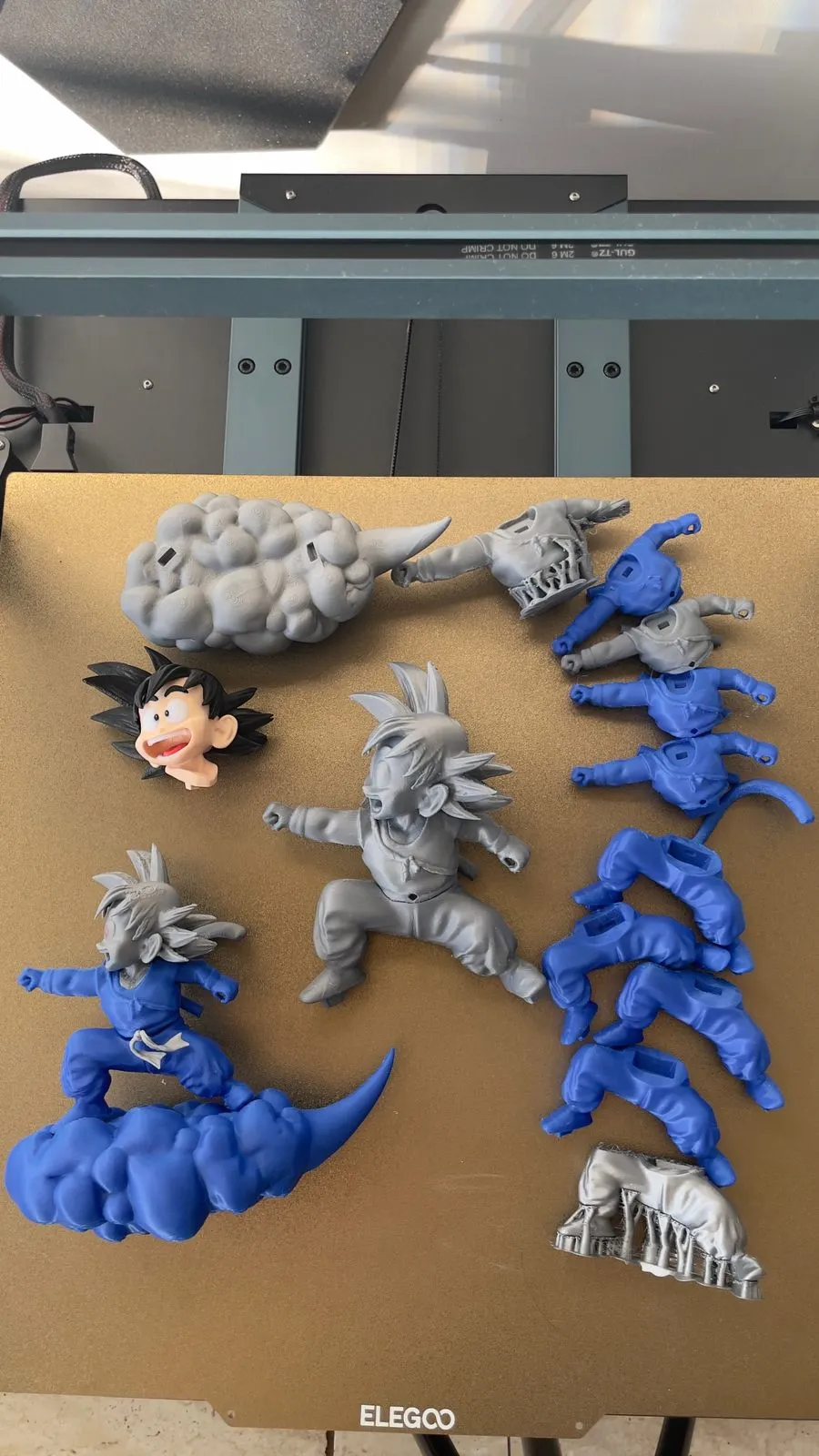Flying Goku - Multicolor - Magnetic Levitation - Free 3D Print Model ...