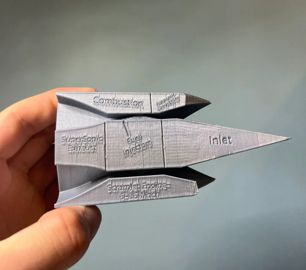 Scramjet Engine by ClammyBozeman MakerWorld: Download Free 3D Models