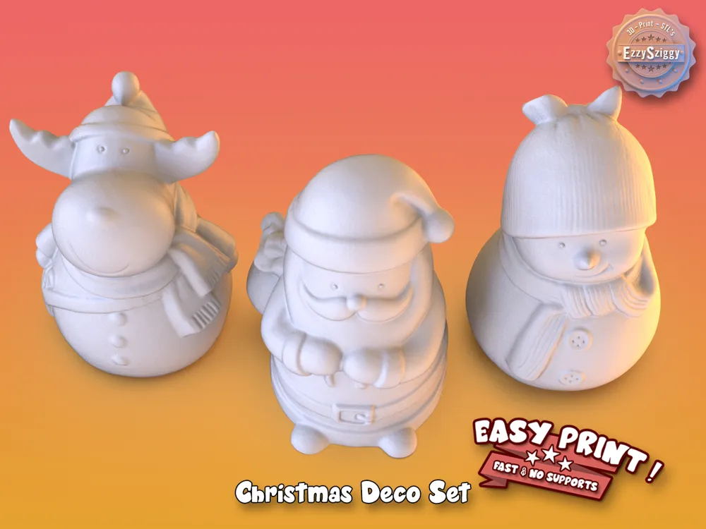 Christmas Deco by EzzySziggy MakerWorld: Download Free 3D Models