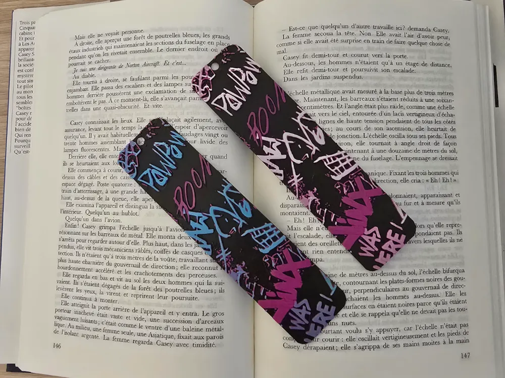 Bookmark Jinx Graffiti by Kactus Fpv - MakerWorld