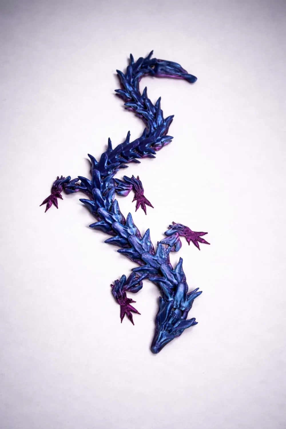Articulated Water Dragon - Free 3D Print Model - MakerWorld