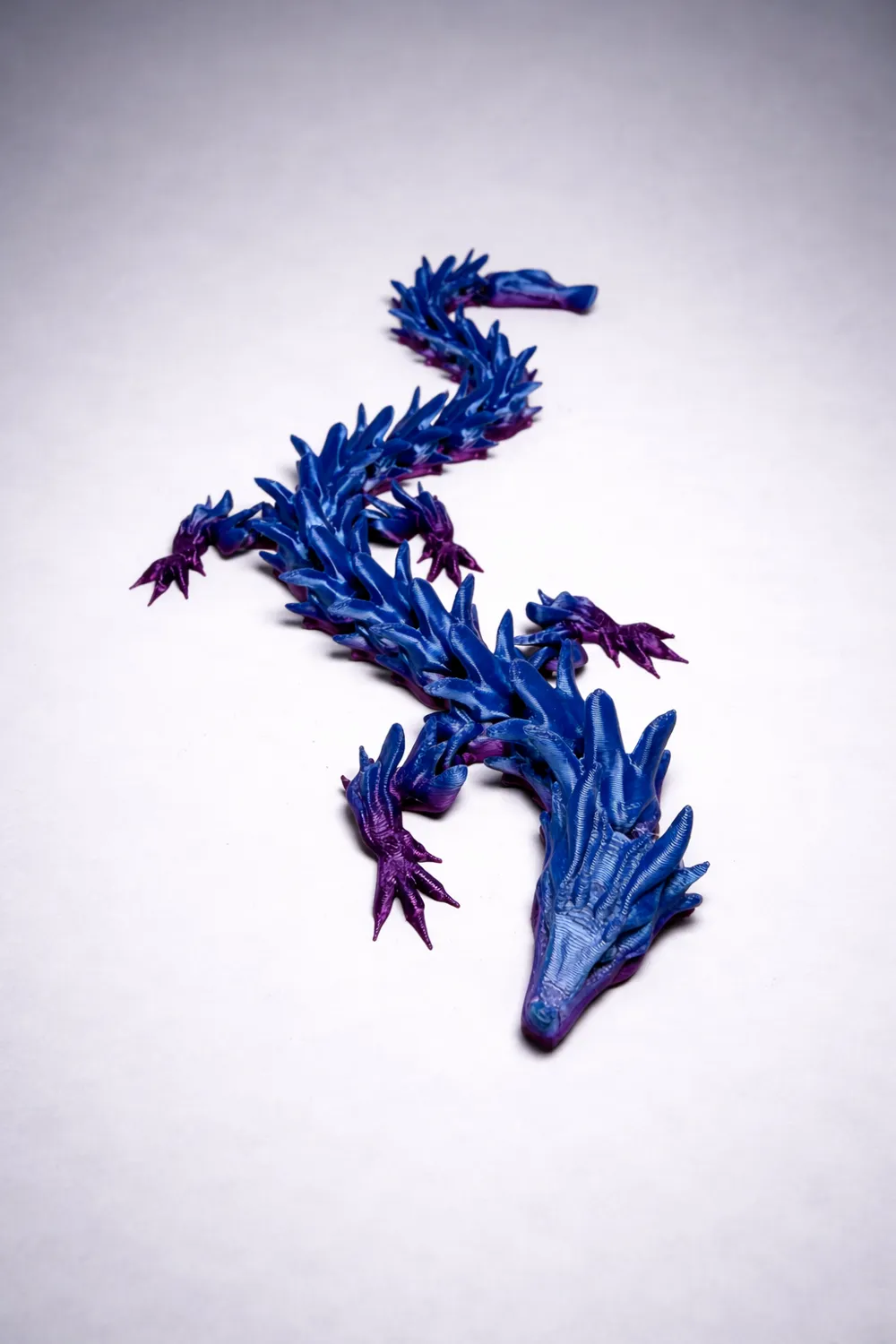 Articulated Water Dragon - Free 3D Print Model - MakerWorld