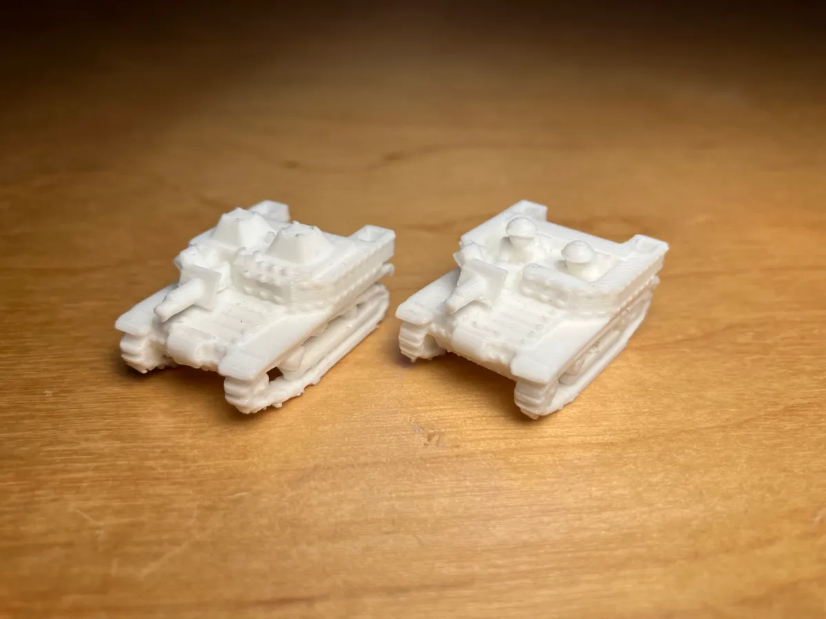 British Carden-Loyd MK VI tankettes - Free 3D Print Model - MakerWorld