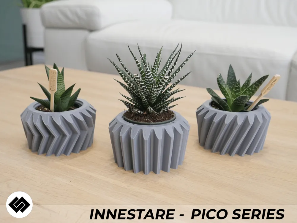 Innestare Series Triple Planter Set by Embrace Making - MakerWorld
