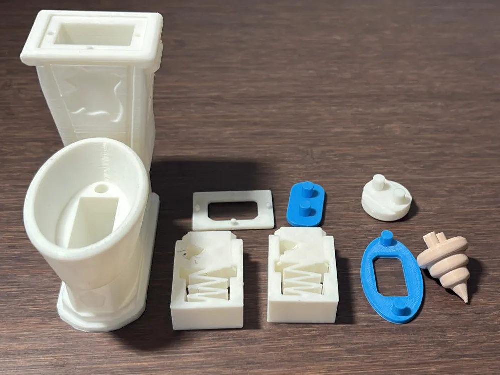 Fidget Toilet - Free 3D Print Model - MakerWorld
