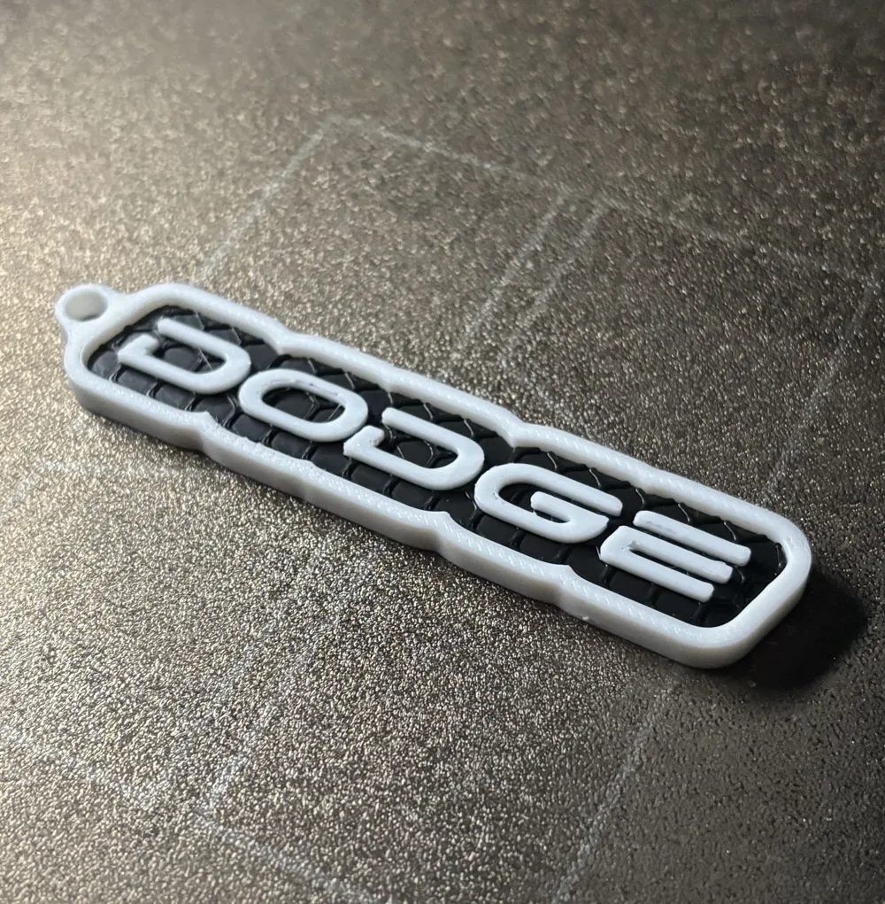 Dodge Keychain by Krystian3D MakerWorld: Download Free 3D Models