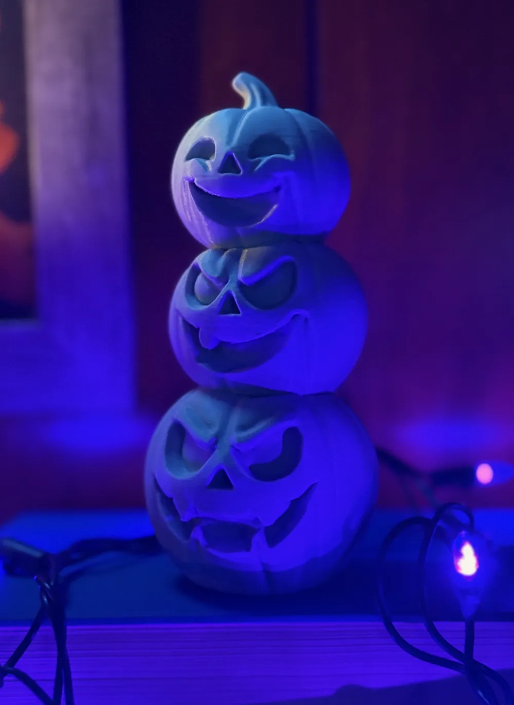 Pumpkin Totem Pole by moosilauke MakerWorld: Download Free 3D Models