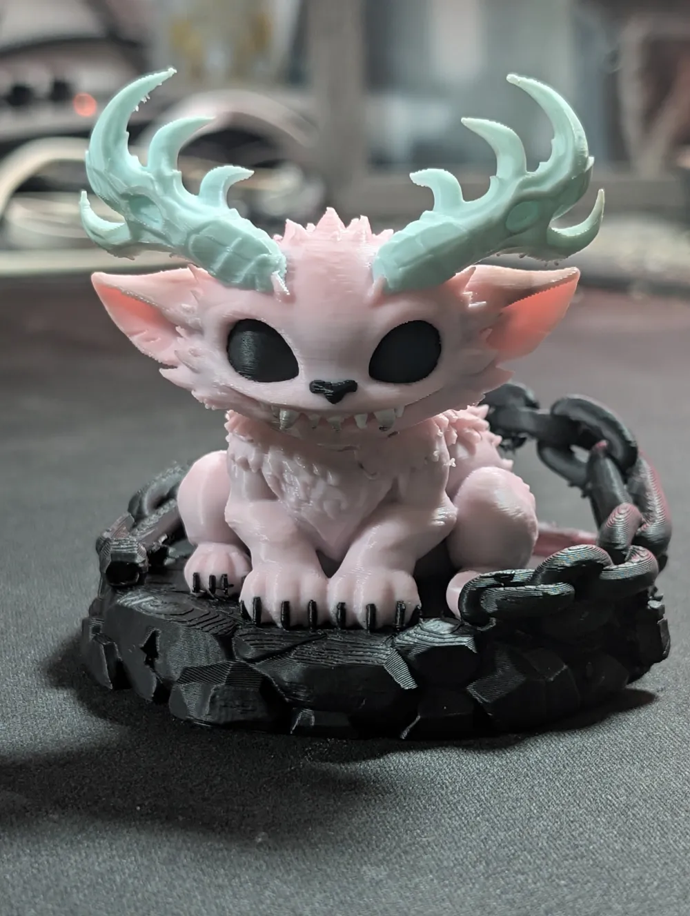 (AMS) Cute Demon Monster - Free 3D Print Model - MakerWorld