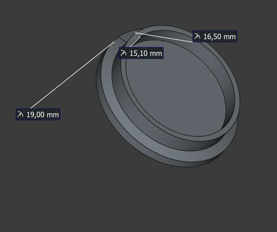 AdHoc Cap for Mini Spice Grinder / Spice Mill - Free 3D Print Model ...