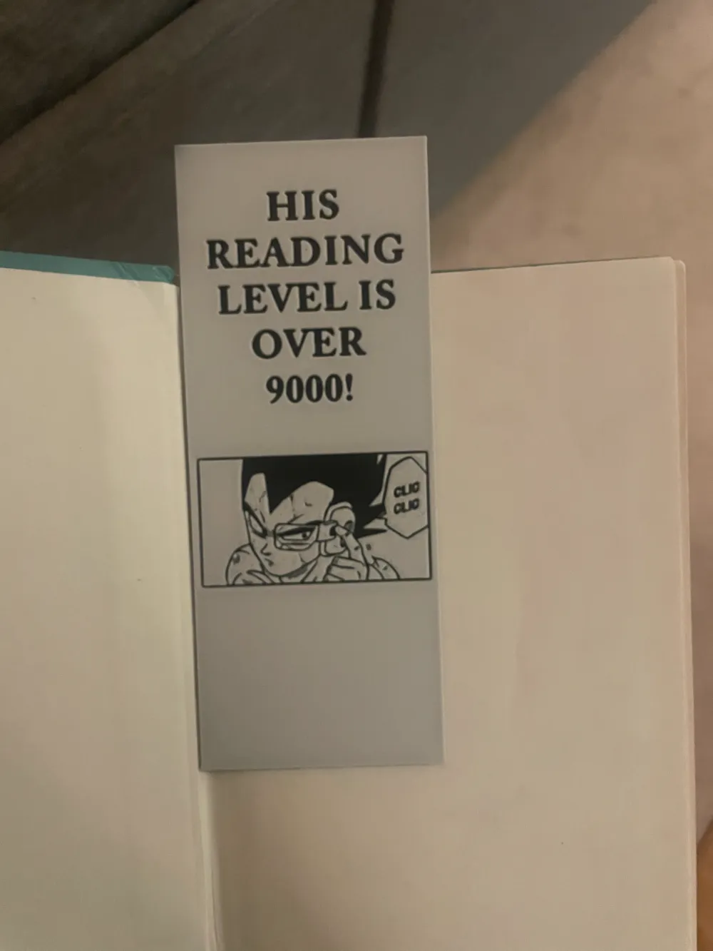 DragonBall Z Bookmark / Vegeta / Manga / Art by 3D Prints This Week ...