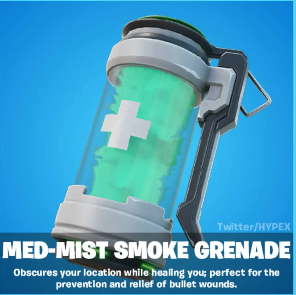 Med Mist Smoke Grenade V1 by Luna - MakerWorld