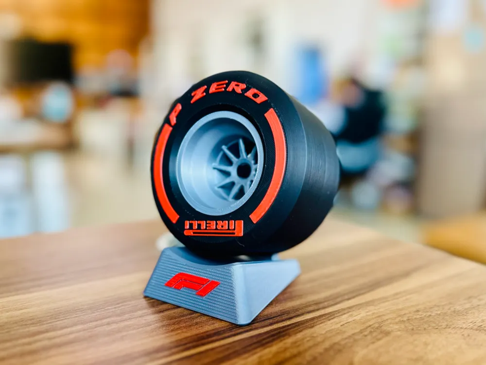 Formula One Wheel by WEIWAY MakerWorld: Download Free 3D Models