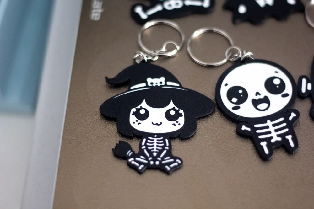 Halloween Keychain Set by makerhek MakerWorld: Download Free 3D Models